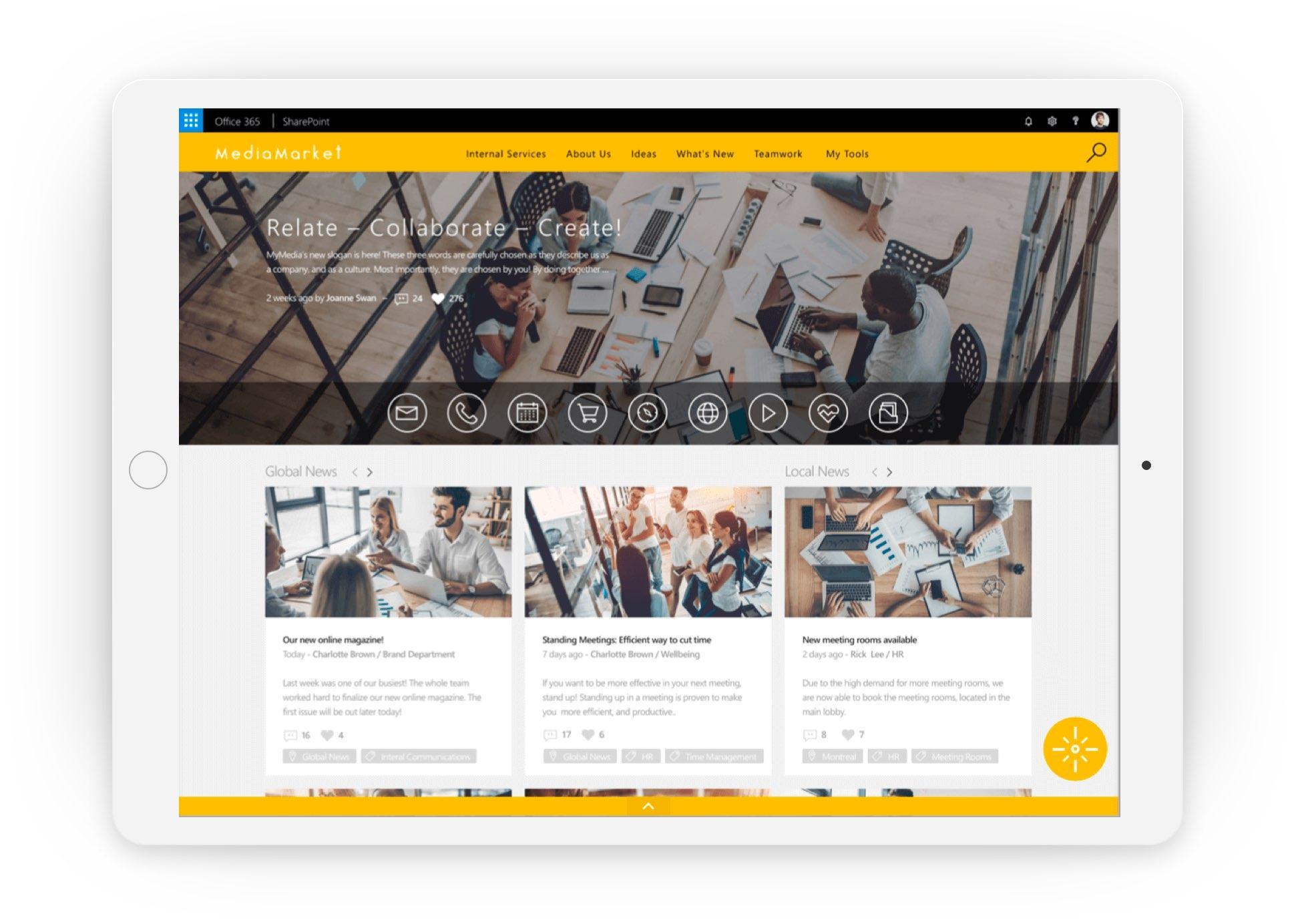 Valo Intranet – Generix